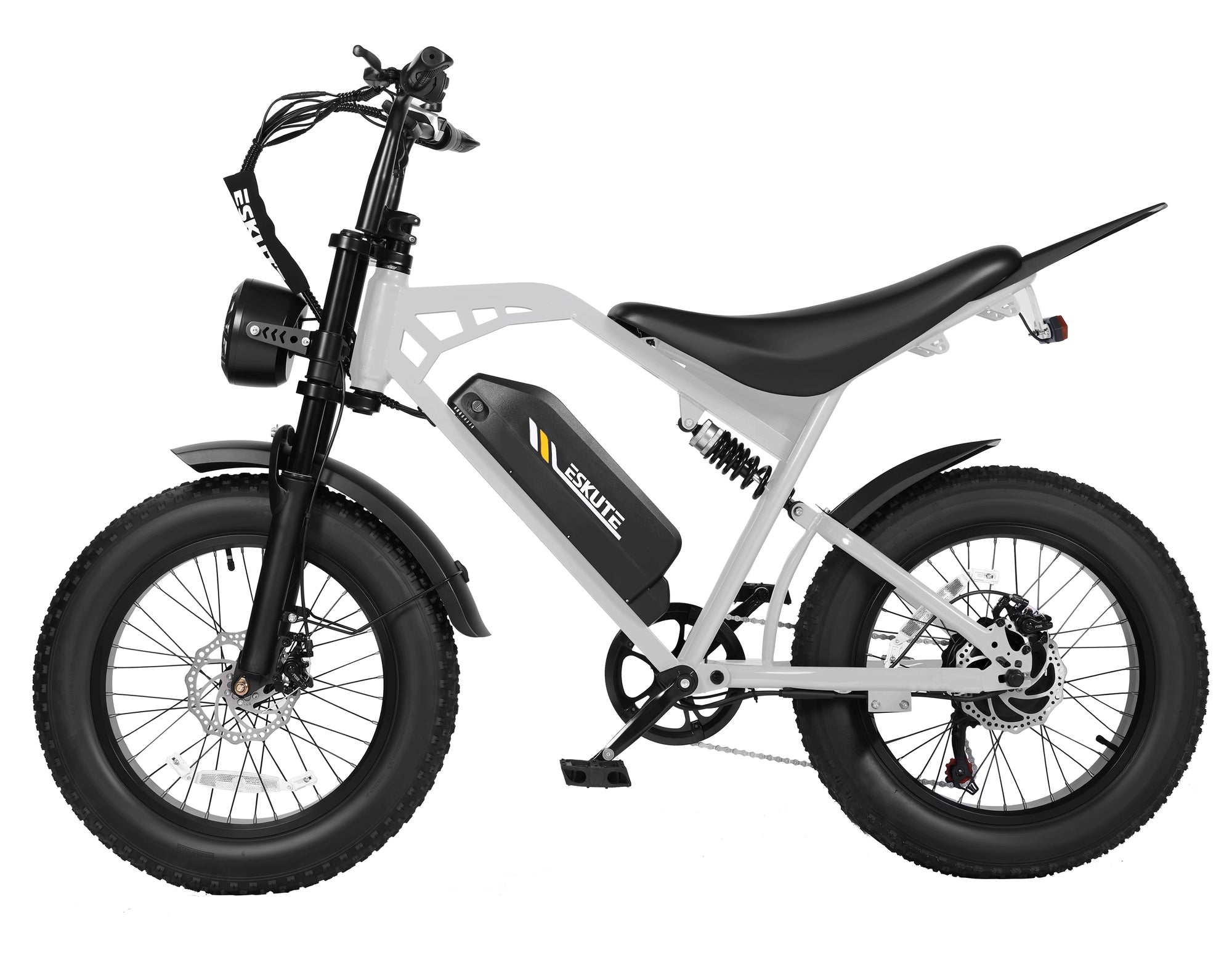 1300W,48V20.8Ah Battery, 20" x4.0 Fat Tire, 32MPH, 7-Speed Dual ...